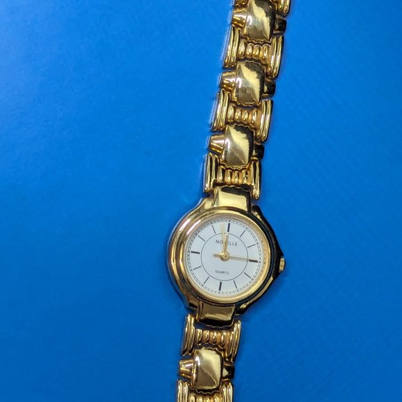 NOVELLE WATCH QUARTZ | Accessories | Novelle 8k Gold Plated Wrist Watch ...